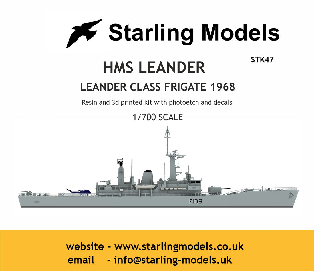 HMS Leander 1968